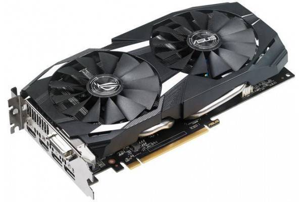 ASUS Radeon RX 580 O4G Dual-fan OC Edition GDDR5 DP HDMI DVI VR Ready ...